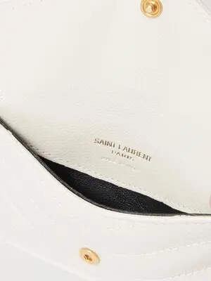Saint Laurent Cassandre Quilted Leather Wallet