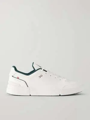 On Wimbledon The Roger Leather Sneakers - White