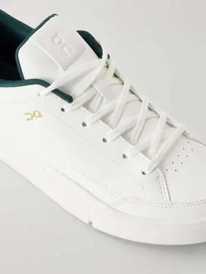 On Wimbledon The Roger Leather Sneakers