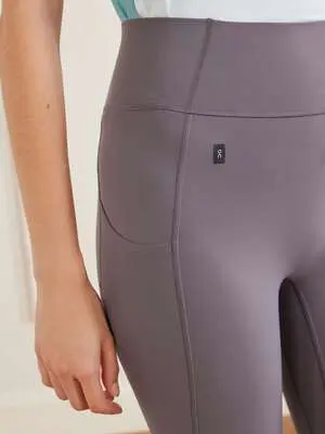 On Studio 7/8 Stretch Recycled-jersey Leggings