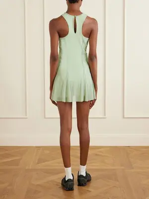 Nike Logo-print Stretch-jersey Tennis Dress