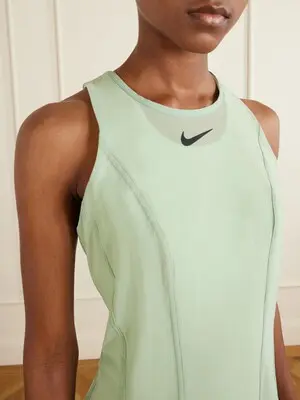 Nike Logo-print Stretch-jersey Tennis Dress