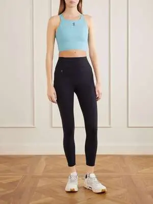 On Studio 7/8 Stretch Recycled-jersey Leggings
