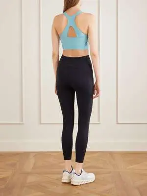 On Studio 7/8 Stretch Recycled-jersey Leggings
