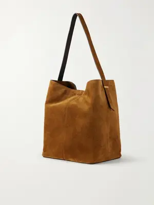 METIER Tilt 22 Suede Shoulder Bag