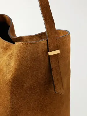 METIER Tilt 22 Suede Shoulder Bag