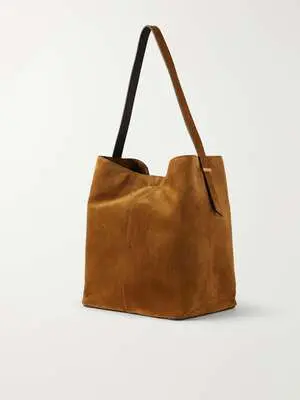 METIER Tilt 22 Suede Shoulder Bag