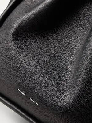 Proenza Schouler Ruched Leather Tote - Black