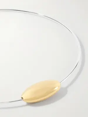 LIÉ STUDIO The Scarlet Plated Silver Necklace - Gold