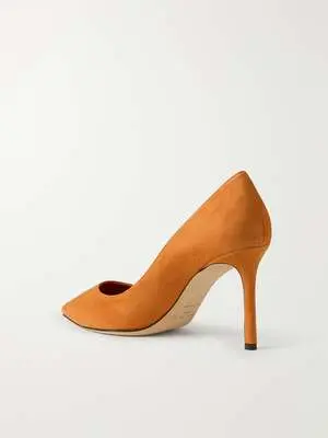 JIMMY CHOO Romy 85 Suede Pumps