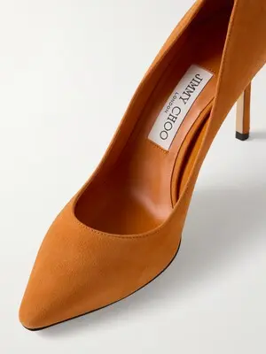 JIMMY CHOO Romy 85 Suede Pumps