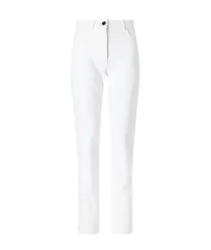Giuliva Heritage The Dan Mid-rise Straight-leg Jeans - White