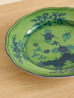 GINORI 1735 Oriente Italiano Porcelain Dessert Plate - Green