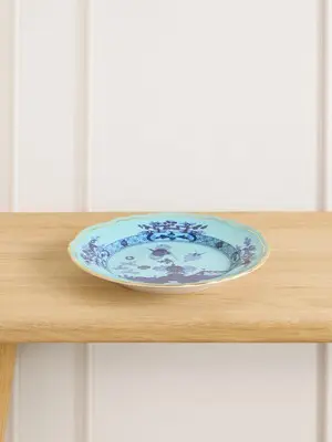 GINORI 1735 Oriente Italiano Porcelain Dessert Plate - Blue