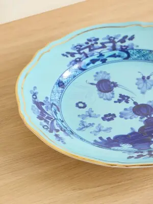 GINORI 1735 Oriente Italiano Porcelain Dessert Plate - Blue