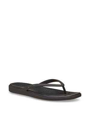 Pink Crocs Miami Flip - Black