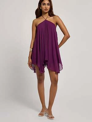 Victoria's Secret Summer Away Evania Dress - Purple