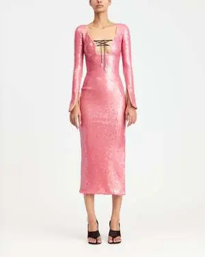 16Arlington Solaria Midi Dress