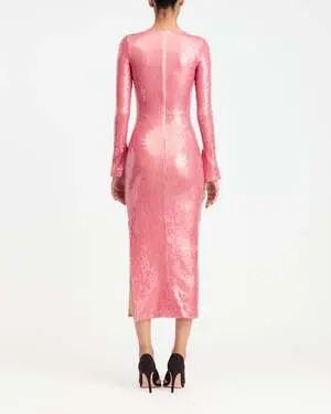 16Arlington Solaria Midi Dress