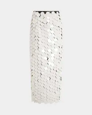 16Arlington 16Arlington Dia Sequin Midi Skirt Dark Chocolate
