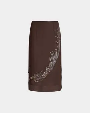 16Arlington Merrow Midi Skirt - Chiffon