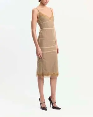 16Arlington Andrea Midi Dress - Toffee