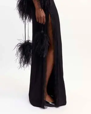 16Arlington Gabby Gown With Feather Detail