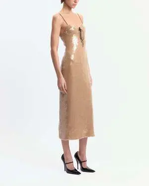 16Arlington Che Midi Dress