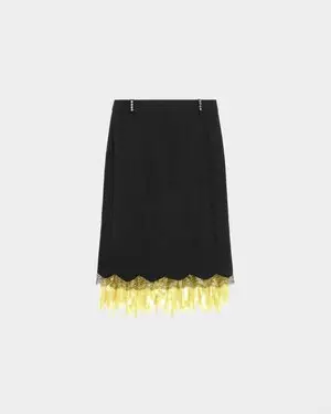 16Arlington Vea Midi Skirt - Satin