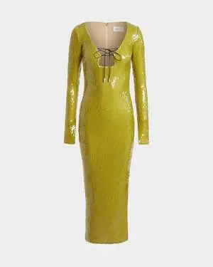 16Arlington Solaria Midi Dress - Sequin