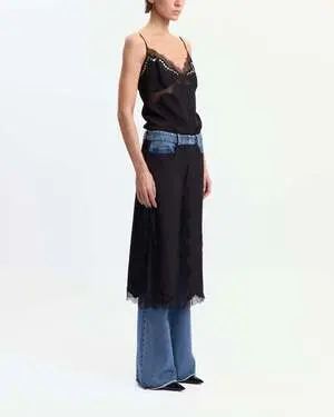 16Arlington Kia Trouser With Lace Overlay