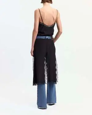 16Arlington Kia Trouser With Lace Overlay