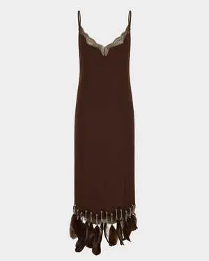 16Arlington Kena Midi Dress - Satin