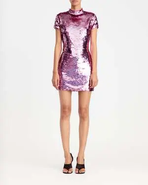 16Arlington Iona Mini Dress - Pink