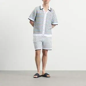 Casablanca Tuck Stitch Shorts