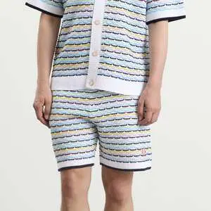 Casablanca Tuck Stitch Shorts