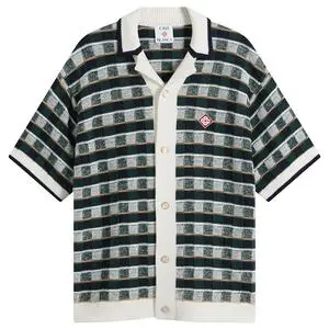 Casablanca Mosaic Check Shirt - Green