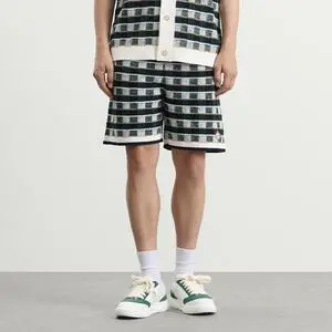 Casablanca Mosaic Check Shorts