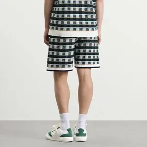 Casablanca Mosaic Check Shorts