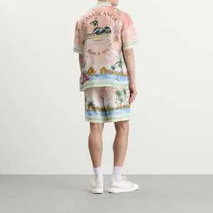Casablanca Ethereal Cuban Collar Shirt