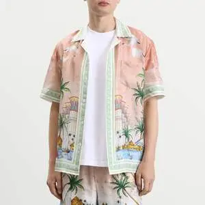 Casablanca Ethereal Cuban Collar Shirt