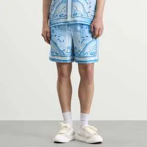 Casablanca Egyptian Rug Silk Shorts