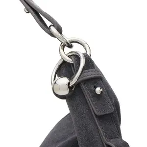 JUSTINE CLENQUET Marla Hobo Suede Bag