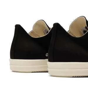 Rick Owens Denim Jumbolace Low Sneaks