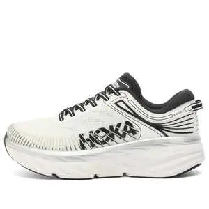 Hoka One One Bondi 7 Sneaker - White/black