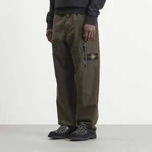 Stone Island Organic Cotton Ripstop Cargo Pants