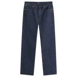 Stone Island Rinsed Straight Leg Denim Jeans - Blue Rinse