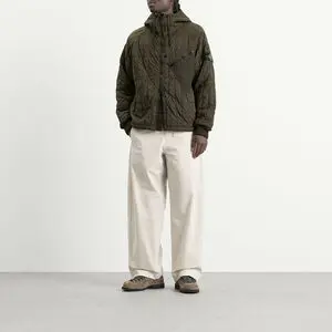 Stone Island Ultralight Nylon Quilted-tc Hooded Jacket