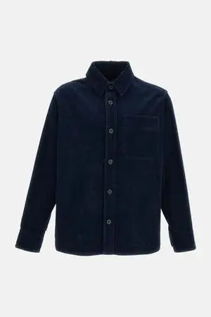 A.p.c. Sovracamicia Basile Velluto A Coste - Blu