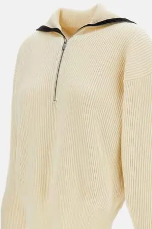 Barena Venezia Navy Zip-up Sweater